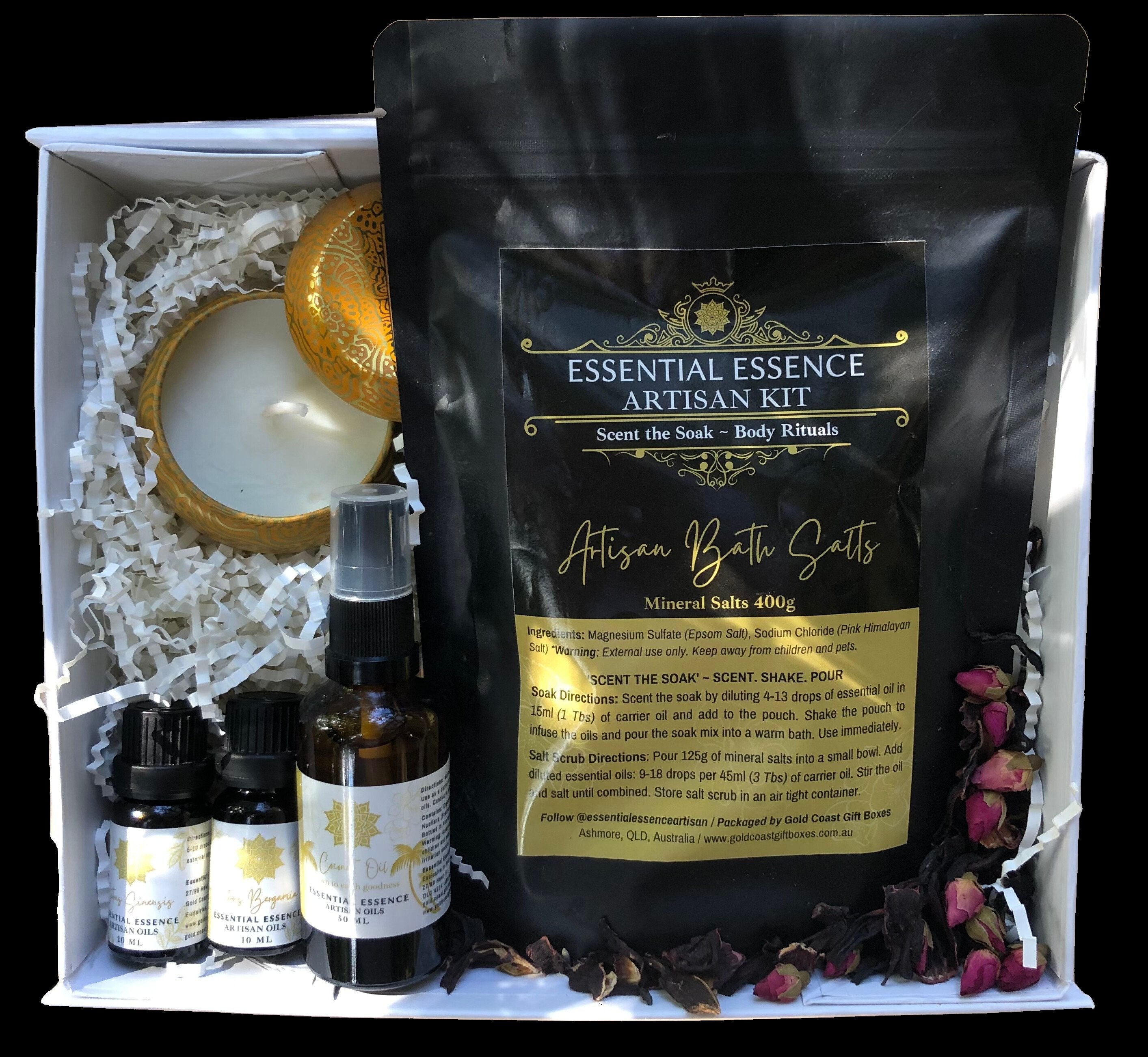 Pamper Packs - Soak or Scrub sets – Essential Essence Artisan